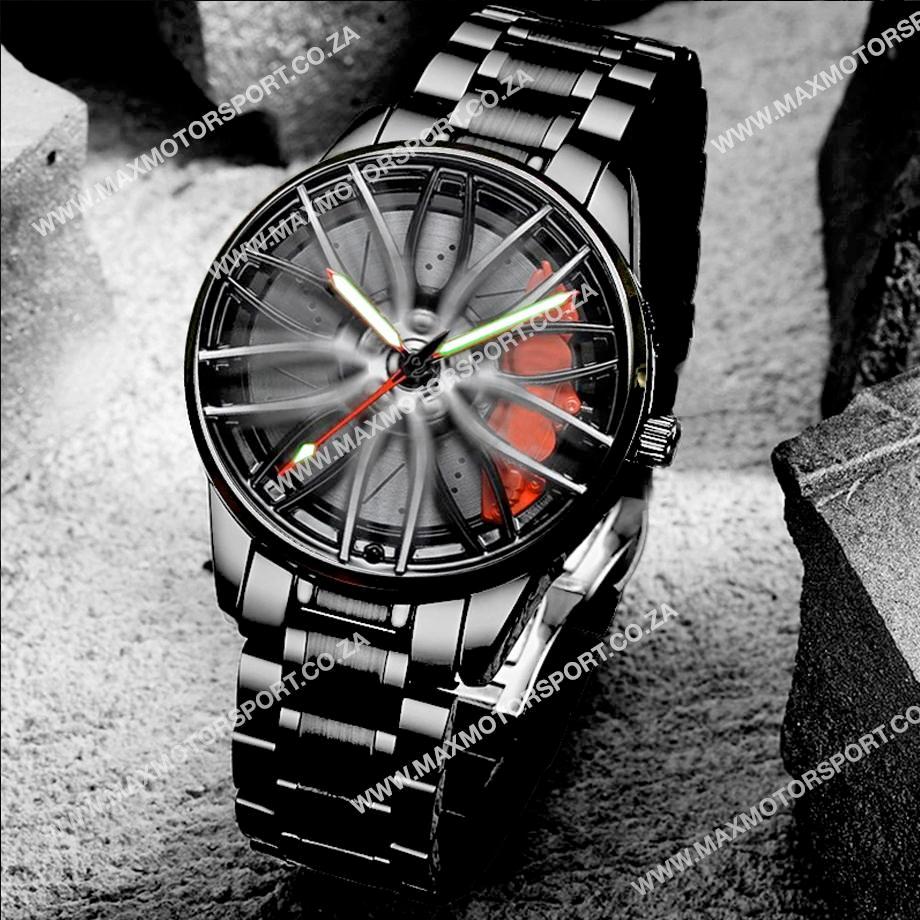 Sports Car Rim Wheel Watch - M4 Spinning Face – Max Motorsport
