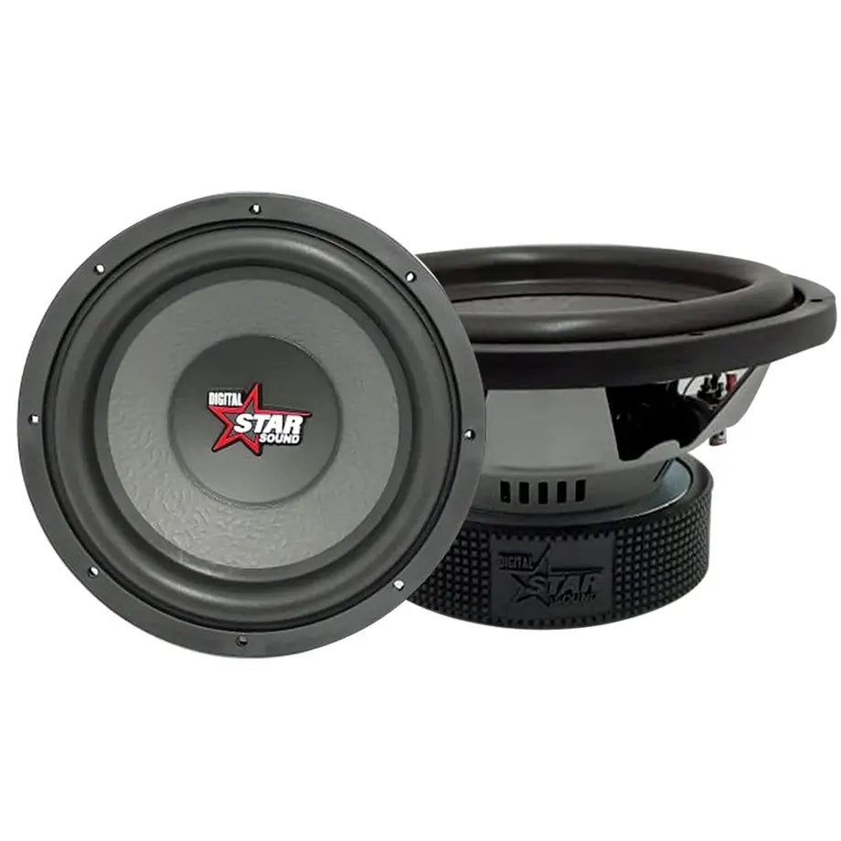 Star Sound 12" Street D4 DVC Subwoofer (3500W) – Max Motorsport