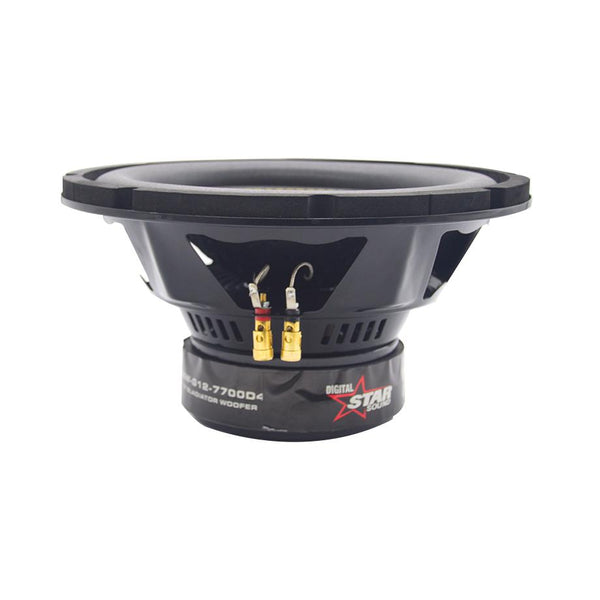 Star Sound Gladiator 12" DVC D4 Subwoofer 7700W – Max Motorsport