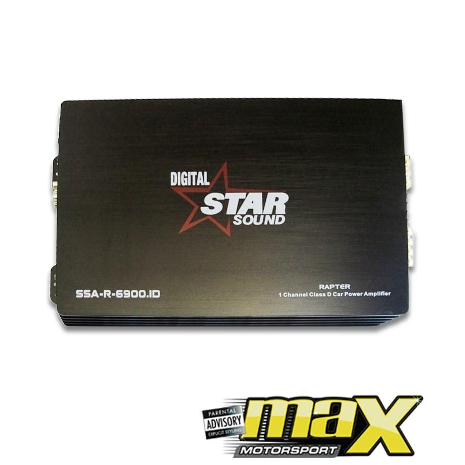 Star Sound Rapter Series 6900W Monoblock Amplifier – Max Motorsport