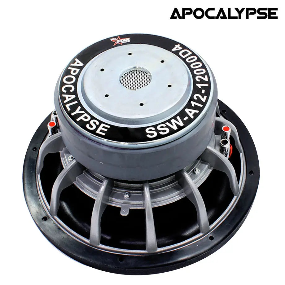 Star Sound SSW-A12-12000WD4 12″ Apocolypse Series DVC Subwoofer (12000 ...