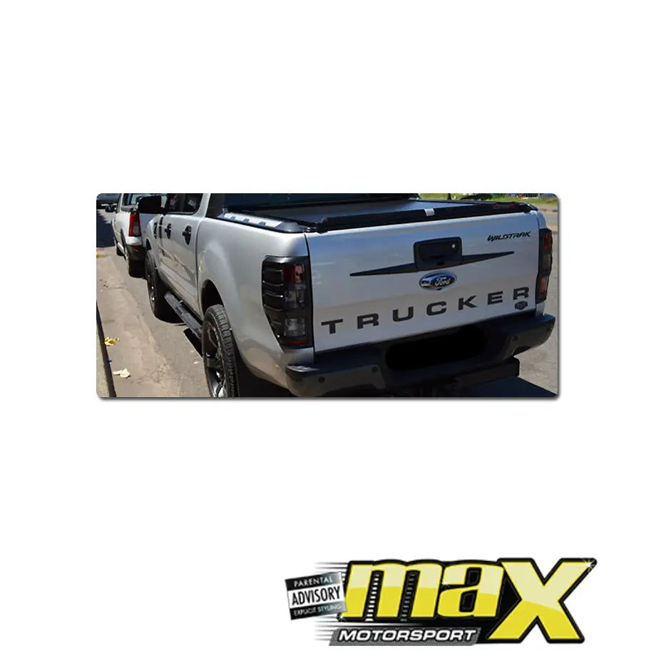 Ford Ranger T6 (12-15) Matt Black Tailgate Arrow Kit – Max Motorsport