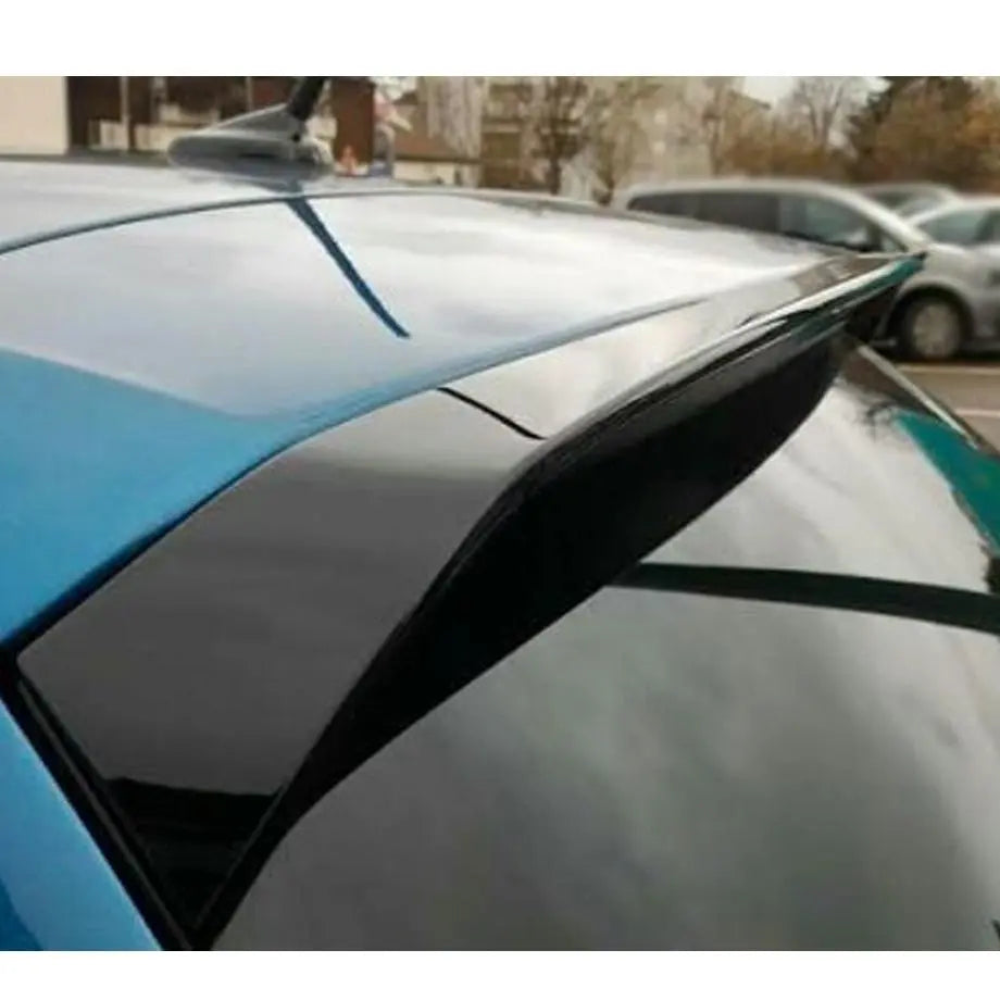 Suitable To Fit - VW Polo 6C GTI Style Gloss Black Roof Spoiler Extens ...