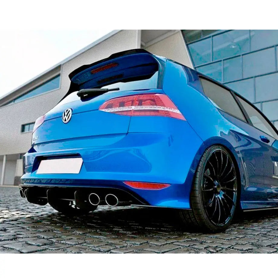 VW Golf 7.5 R Gloss Black Maxton Style Diffuser – Max Motorsport