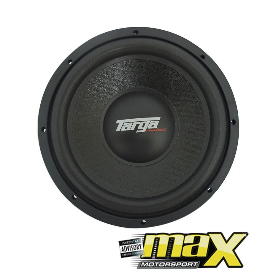 12" Targa Flat DVC Subwoofer (3000W) – Max Motorsport