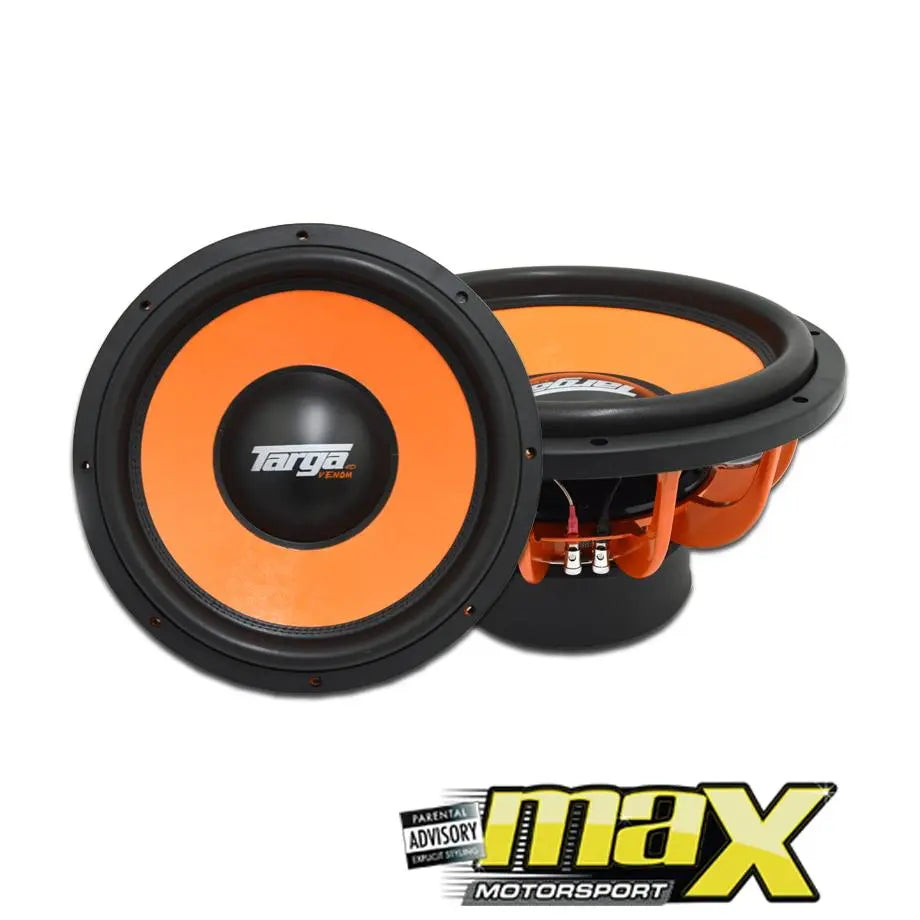 Targa 12" Venom Series DVC D2 Subwoofer - (25000W) – Max Motorsport