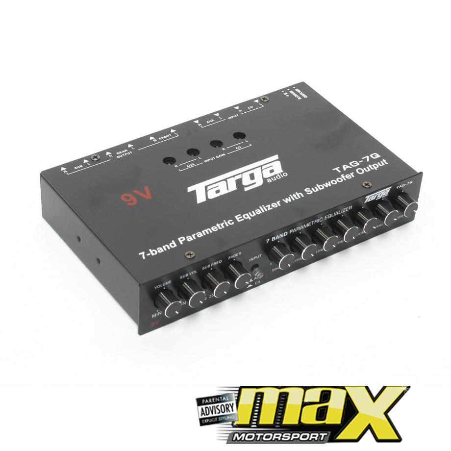 Targa 7-Band Equalizer TAG-7Q – Max Motorsport