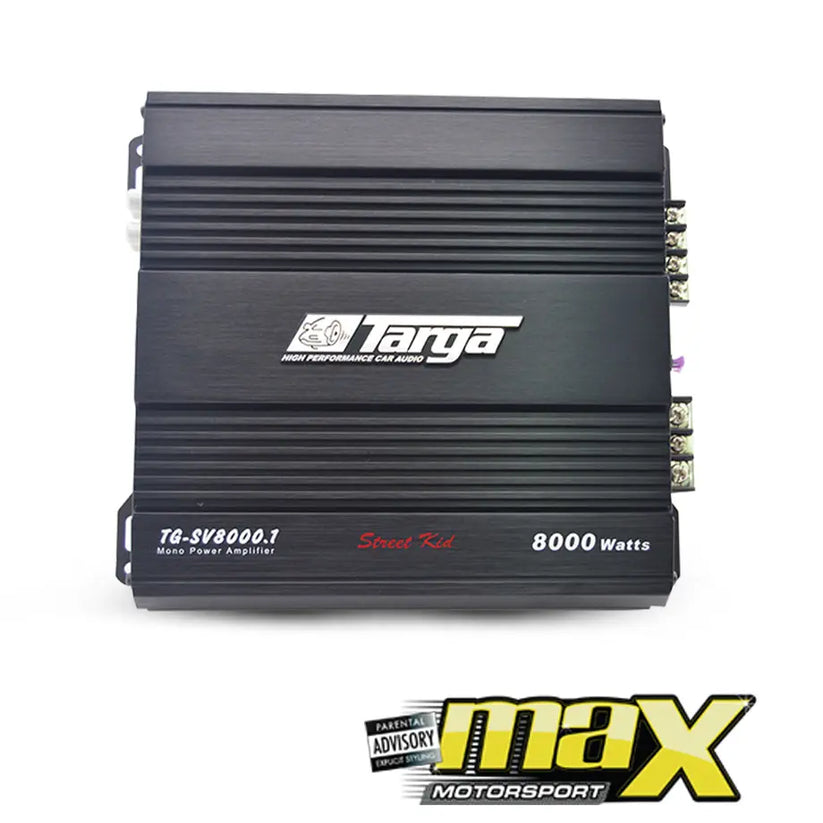 Targa Street Villain Monoblock Amplifier (8000W) – Max Motorsport