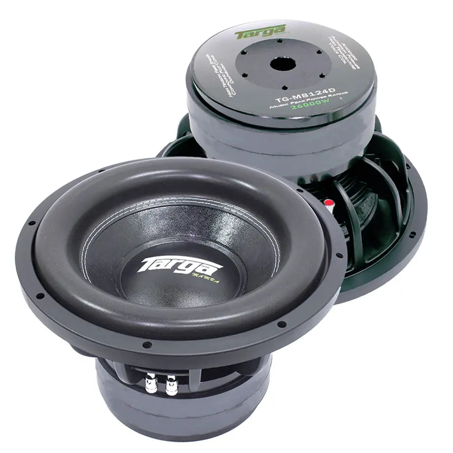 Targa TG-MB12D4 Mamba Series 12″ DVC D4 Subwoofer (26000W) – Max Motorsport