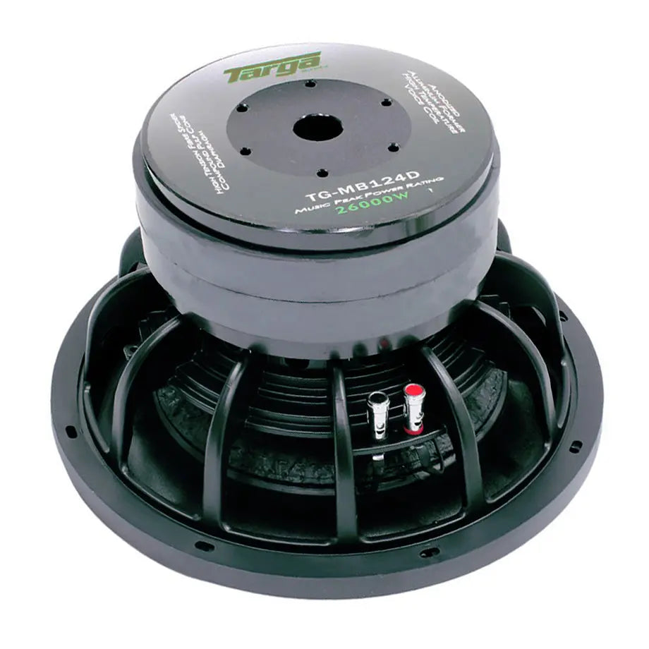 Targa TG-MB12D4 Mamba Series 12″ DVC D4 Subwoofer (26000W) – Max Motorsport