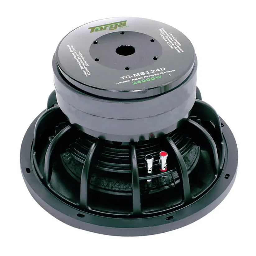 Targa TG-MB12D4 Mamba Series 12″ DVC D4 Subwoofer (26000W) – Max Motorsport