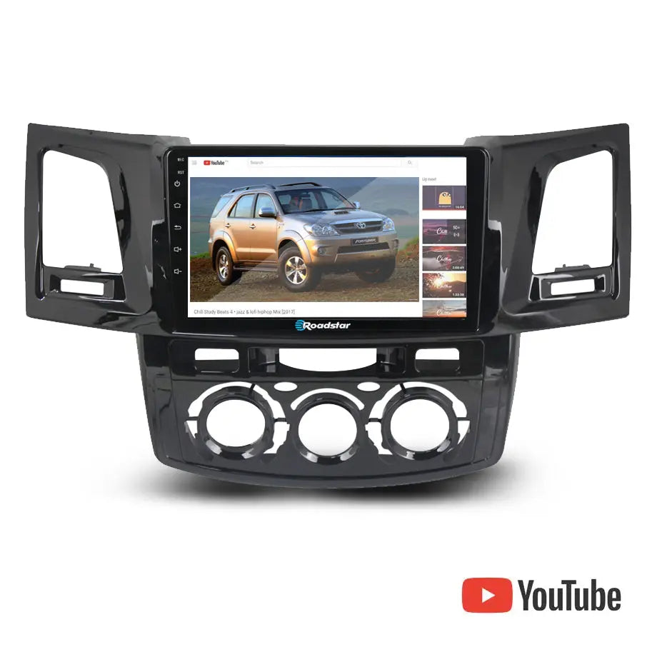 Toyota Fortuner (05-14) - 9 Inch Roadstar Android Entertainment & GPS ...