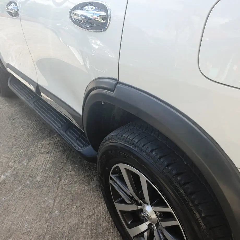 Toyota Fortuner (16-20) Matte Black Slim Plastic Wheel Arch Kit – Max ...