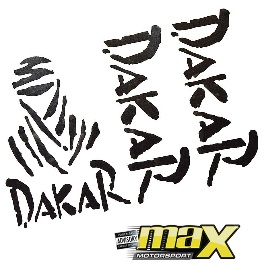 Toyota Hilux Dakar Sticker Kit – Max Motorsport