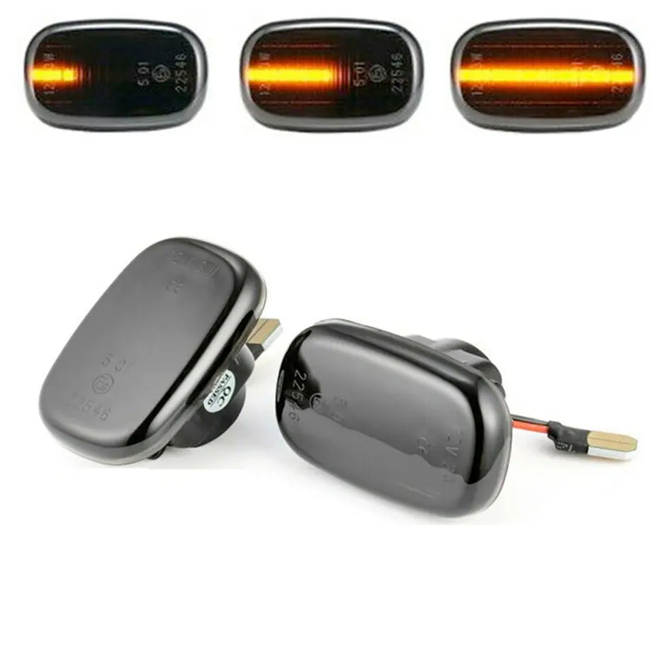 Toyota Hilux (06-14) Smoked LED Sequential Side Indicator Markers – Max ...