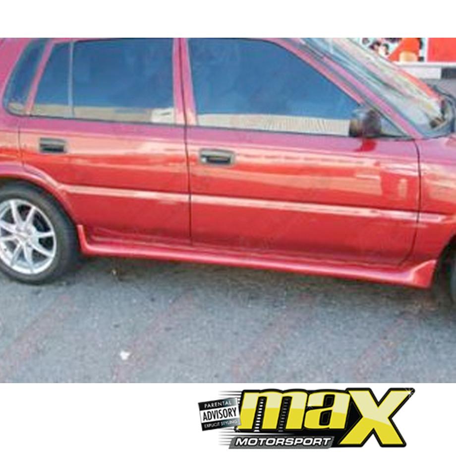 Toyota Tazz (01-On) Fiberglass Side Skirts – Max Motorsport
