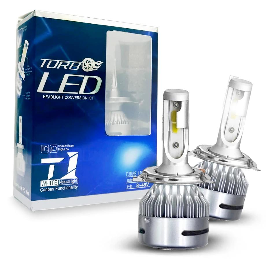 Turbo LED Headlight Bulb Kit - H4 – Max Motorsport