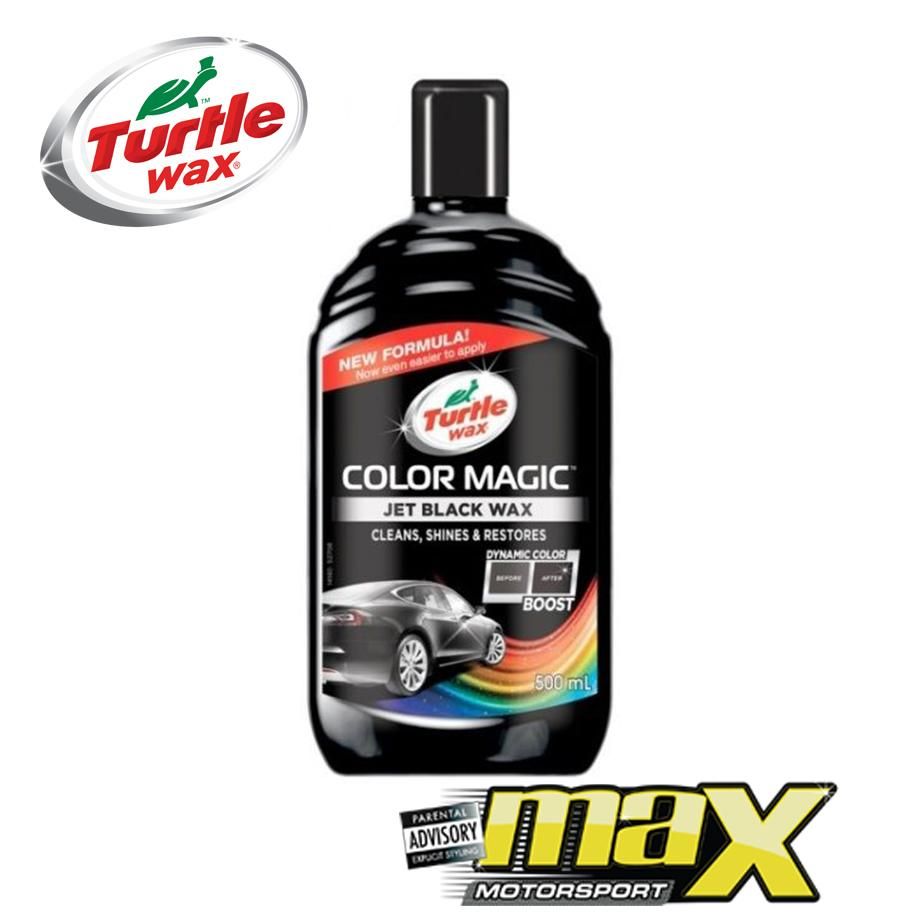 Turtle Wax Color Magic Jet Black Wax (500ml) – Max Motorsport