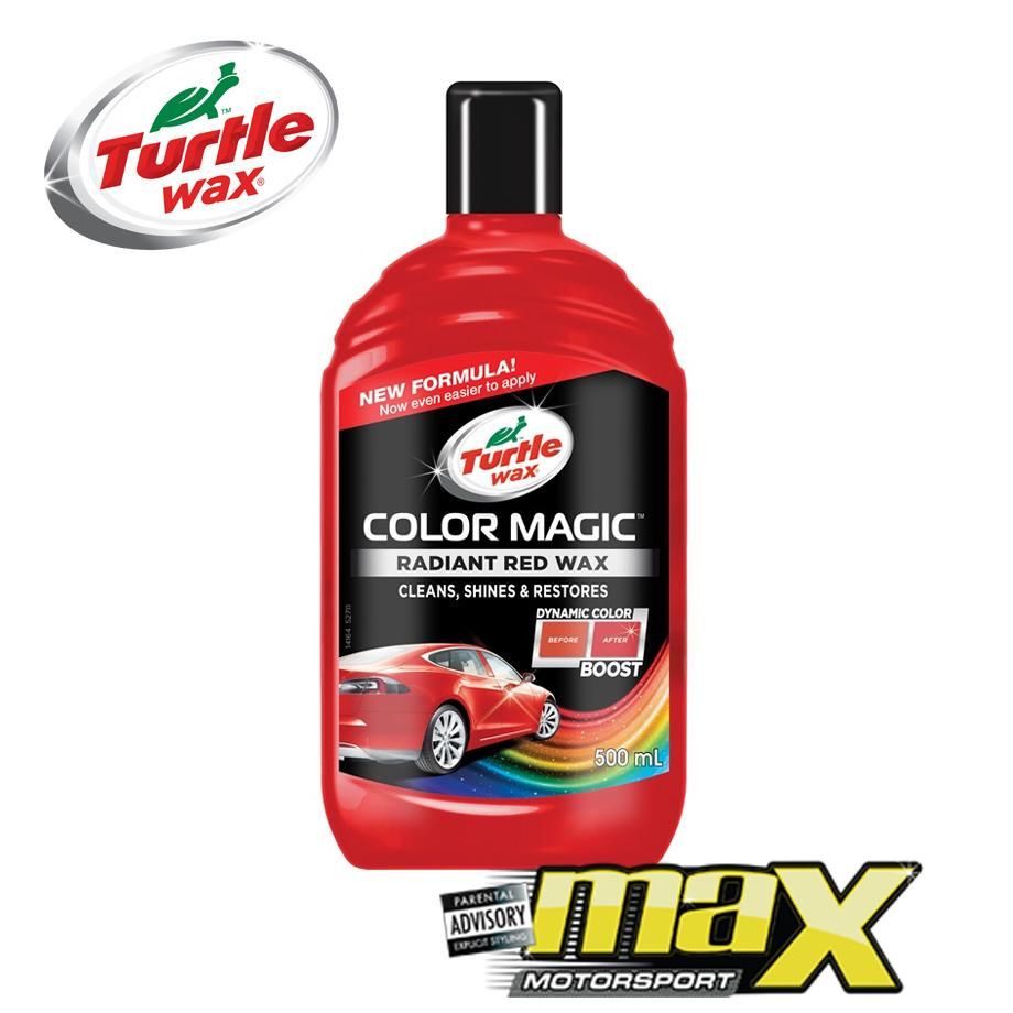 Turtle Wax Color Magic Radiant Red Wax (500ml) – Max Motorsport