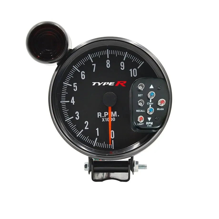 Type-R 5 Inch Tachometer With Shift Light (7 Colour) – Max Motorsport