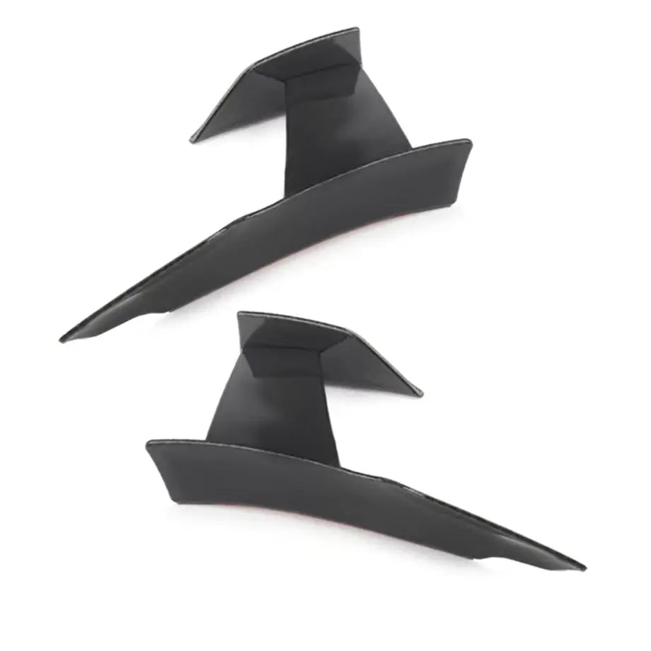 Universal JDM Style Gloss Black Canards (6-Piece) – Max Motorsport