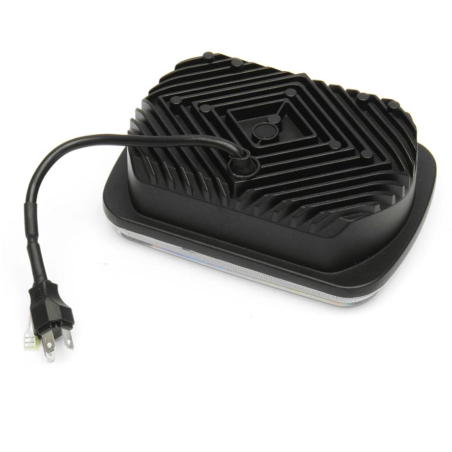 Universal 7 Inch LED Projector Square Headlight – Max Motorsport