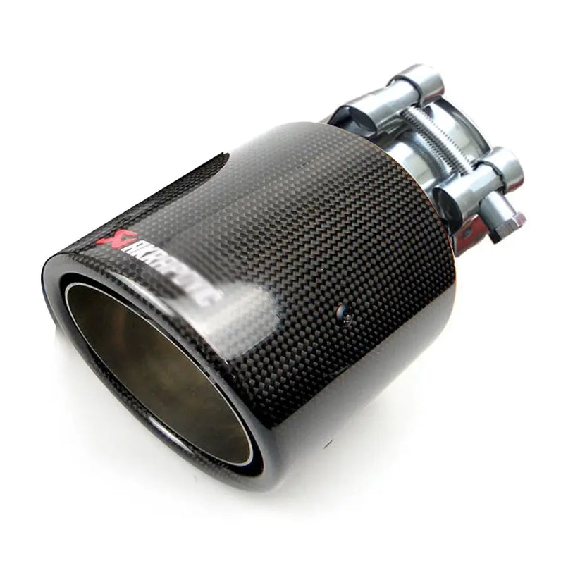 Universal Akropovik Style Carbon Fibre Exhaust Tail Pipes (63mm) – Max ...