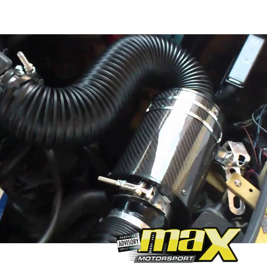 Universal Carbon Look Air Intake Kit – Max Motorsport