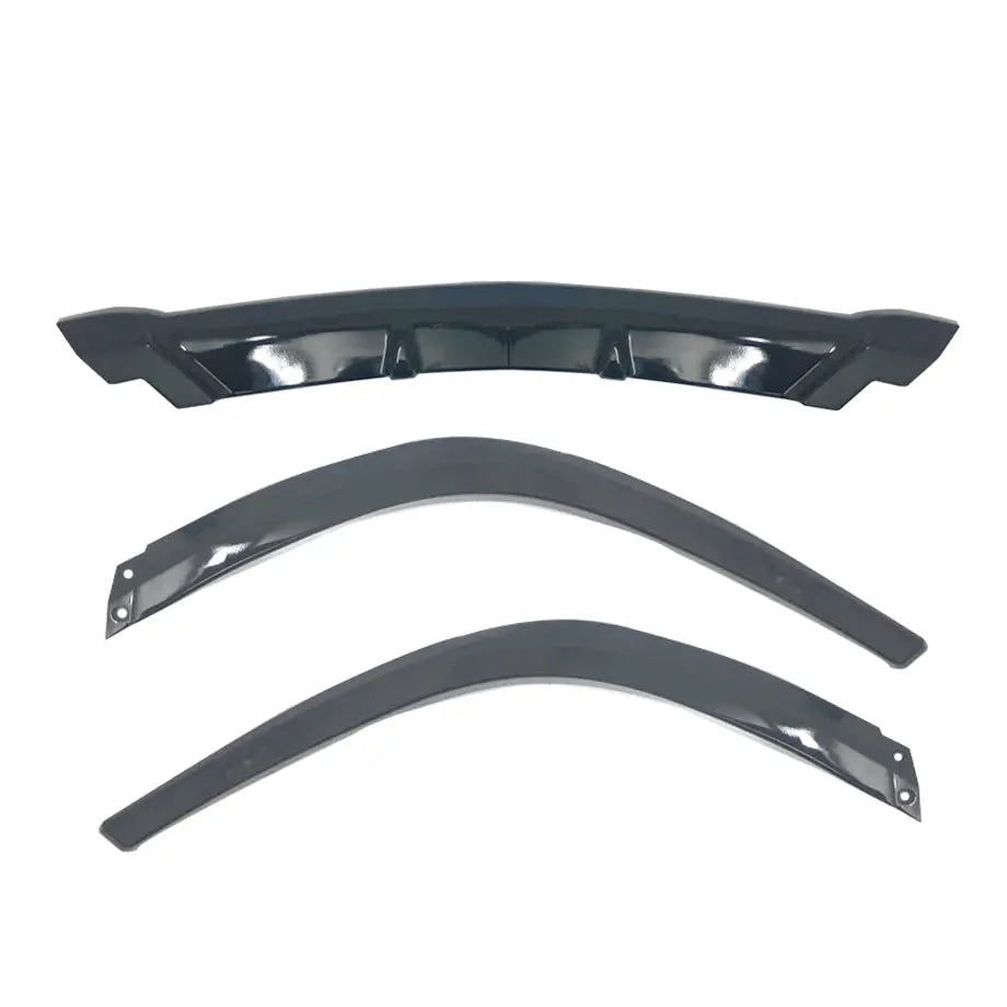 Universal Cupra Style 3-Piece Gloss Black Front Spoiler – Max Motorsport