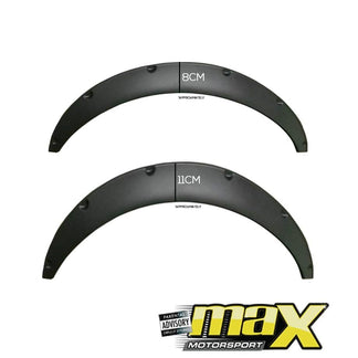 Universal Plastic Wheel Arches (Narrow & Wide) – Max Motorsport