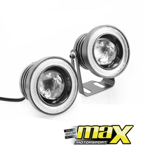 Universal Projector LED Angel Eye Fog Light (76mm) – Max Motorsport