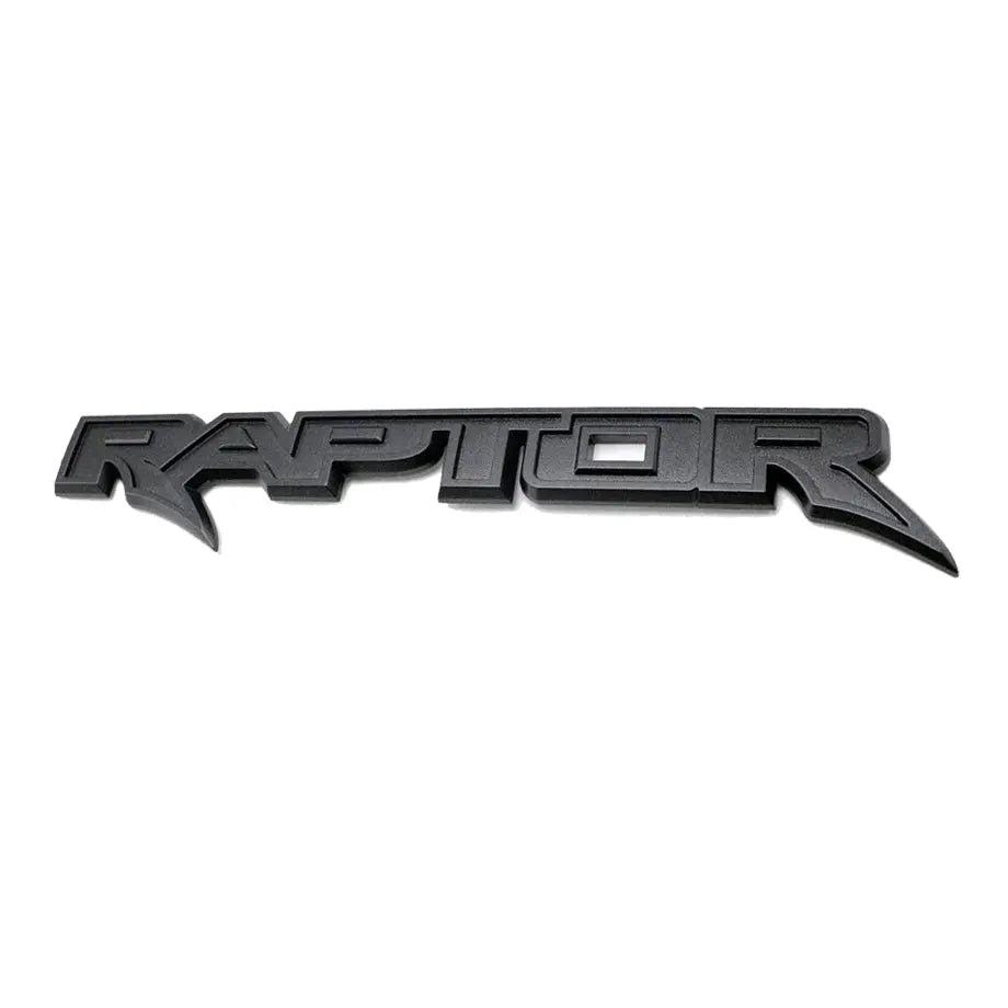 Universal Raptor Stick On Emblem Badge (Grey) – Max Motorsport