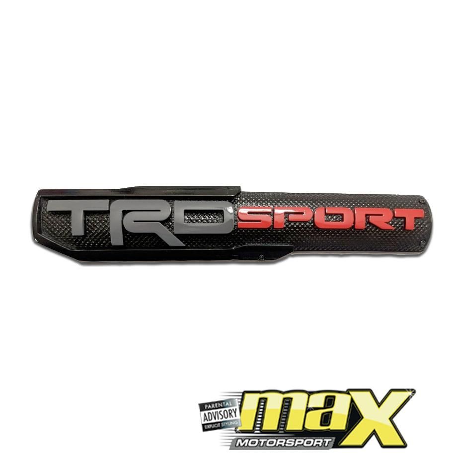 Universal TRD PRO Sport Emblem Badge – Max Motorsport