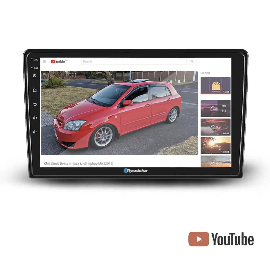 Toyota Run-X (02-06) - 9 Inch Roadstar Android Entertainment & GPS Sys ...