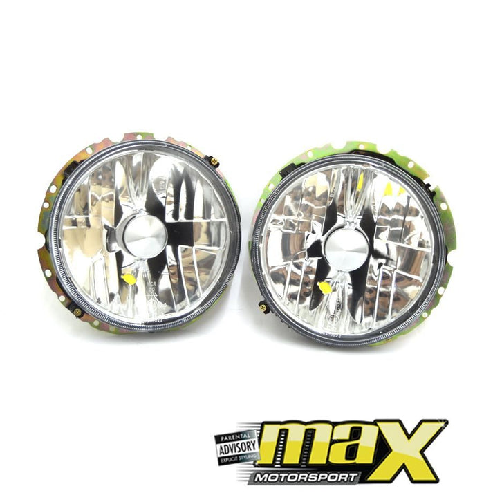 VW Golf Mk1 Crystal Chrome Headlights (Outters) – Max Motorsport