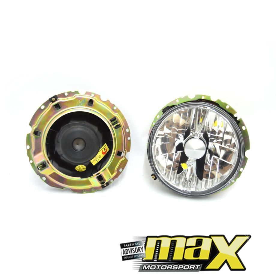 VW Golf Mk1 Crystal Chrome Headlights (Outters) – Max Motorsport