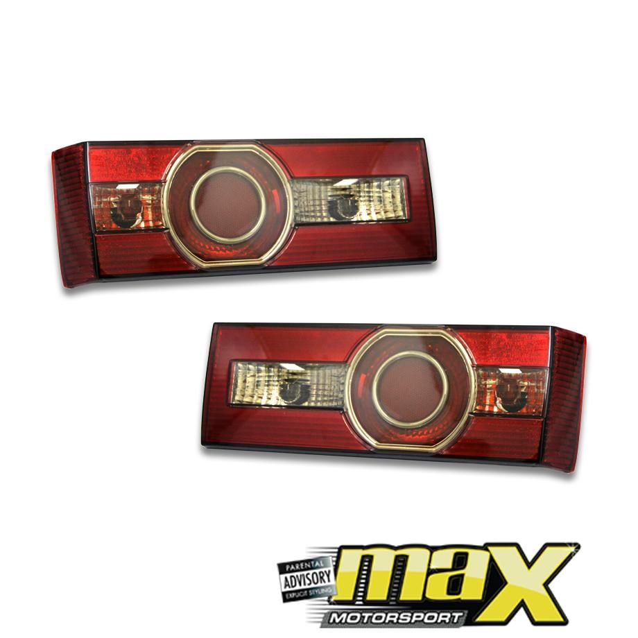 VW Golf 1 VeloCiti Style Smoked Tail Lights With Chrome Ring – Max ...