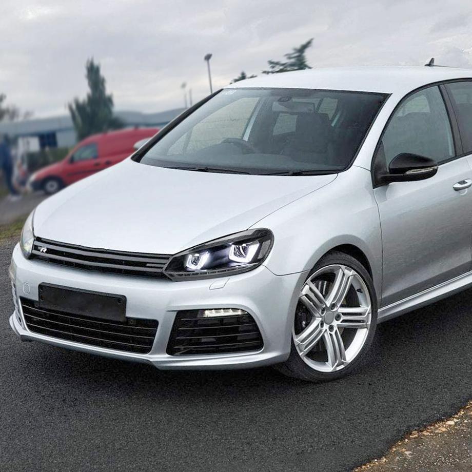 Suitable To Fit - VW Golf 6 LED Projector Headlight - Golf 7 GTI Style ...