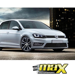 VW Golf 7 R-Line Plastic Front Bumper Upgrade With Fogs (13-17) – Max ...