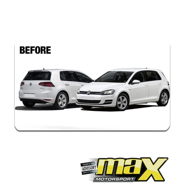 VW Golf Mk7 R-Line Plastic Body Kit – Max Motorsport