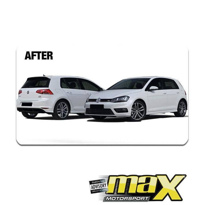 VW Golf Mk7 R-Line Plastic Body Kit – Max Motorsport