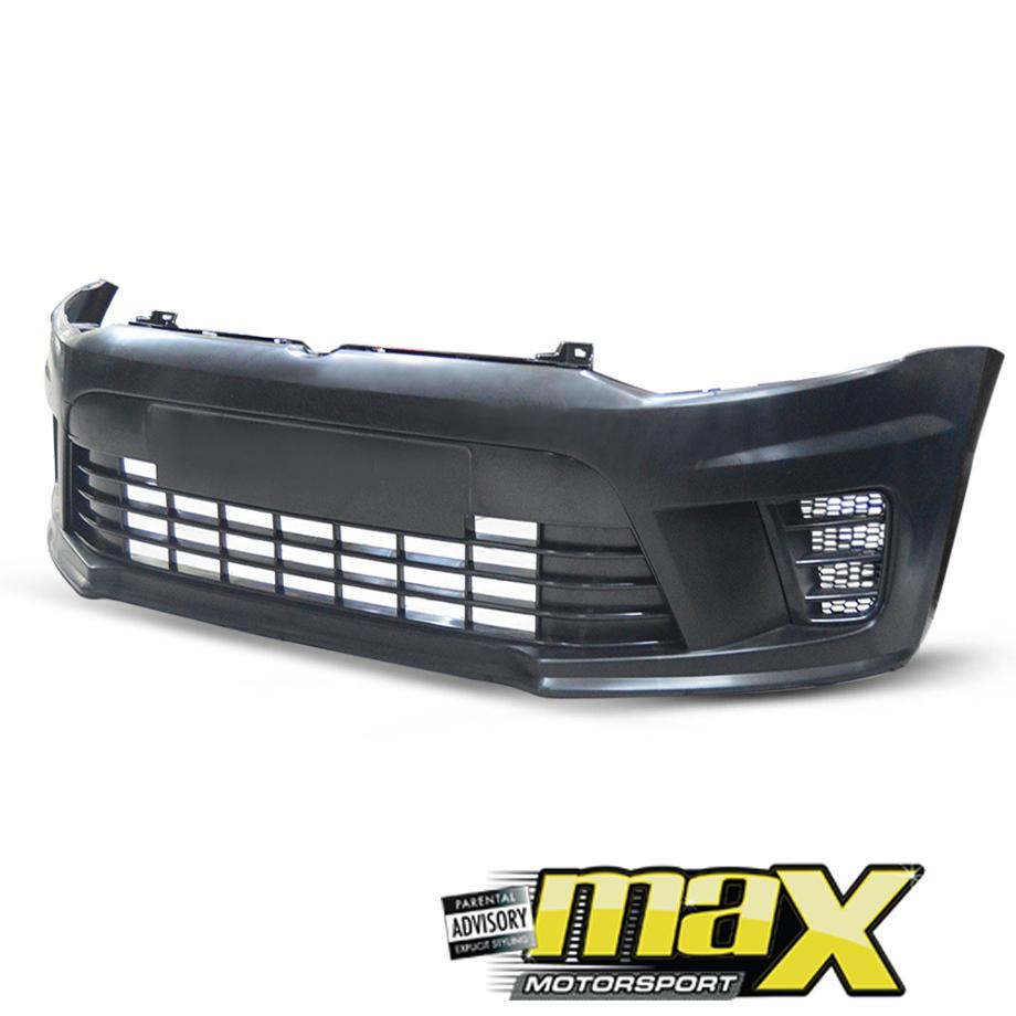 Suitable To Fit - VW Polo 6 WRC Style Plastic Front Bumper Upgrade ...