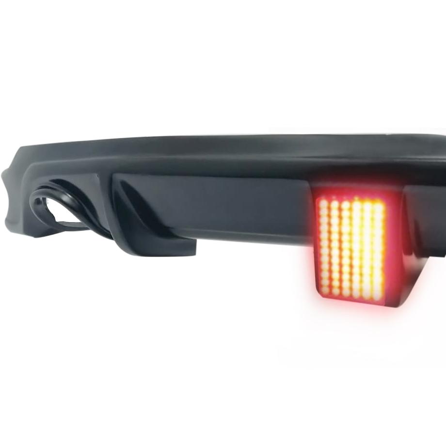 Suitable To Fit - VW Polo Vivo TSI F1 Style Fiberglass Diffuser (19-On ...