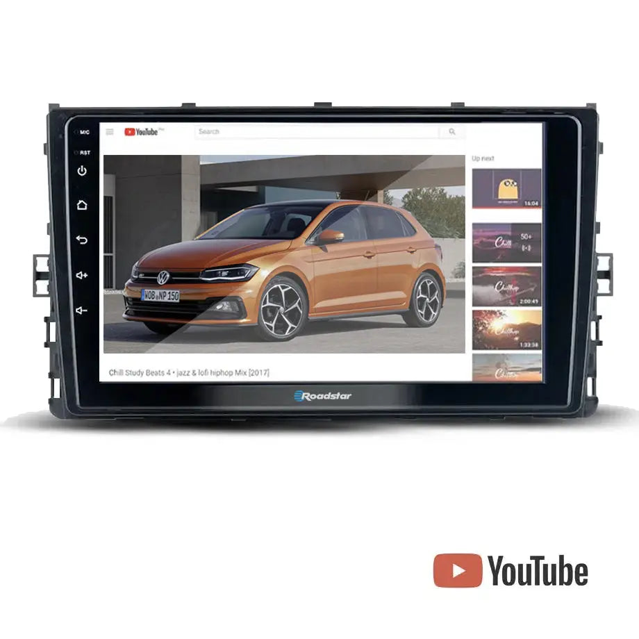 VW Polo 8 AW (18-21) - 9 Inch Roadstar Android Entertainment & GPS Sys ...