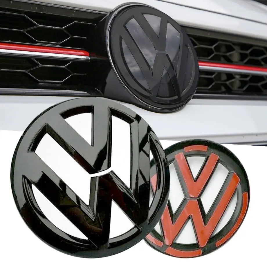 VW Polo (14-18) Gloss Black Stick On Emblem Badge – Max Motorsport