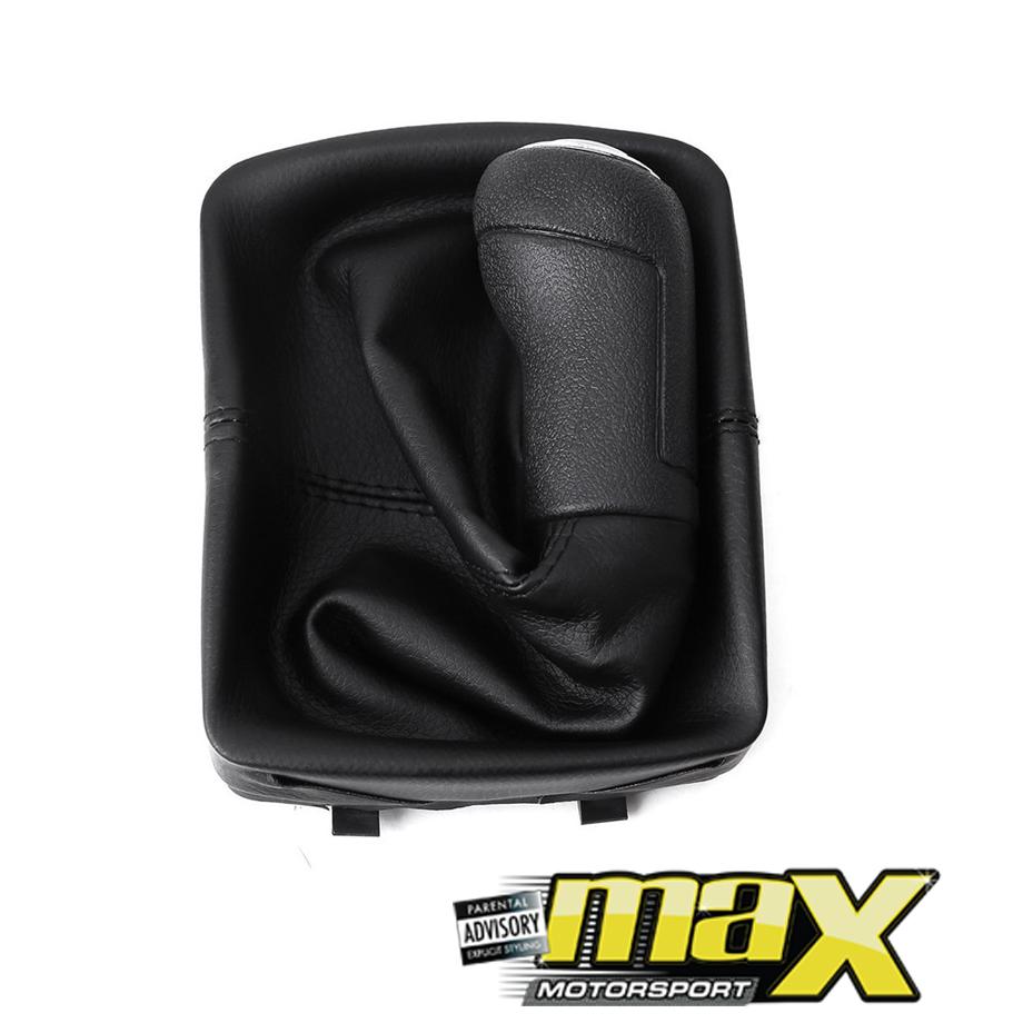 VW Polo 9N (02) + Vivo Leather Gear Knob + Boot Cover – Max Motorsport