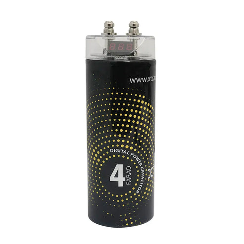 XTC Audio 4-Farad Power Capacitor – Max Motorsport