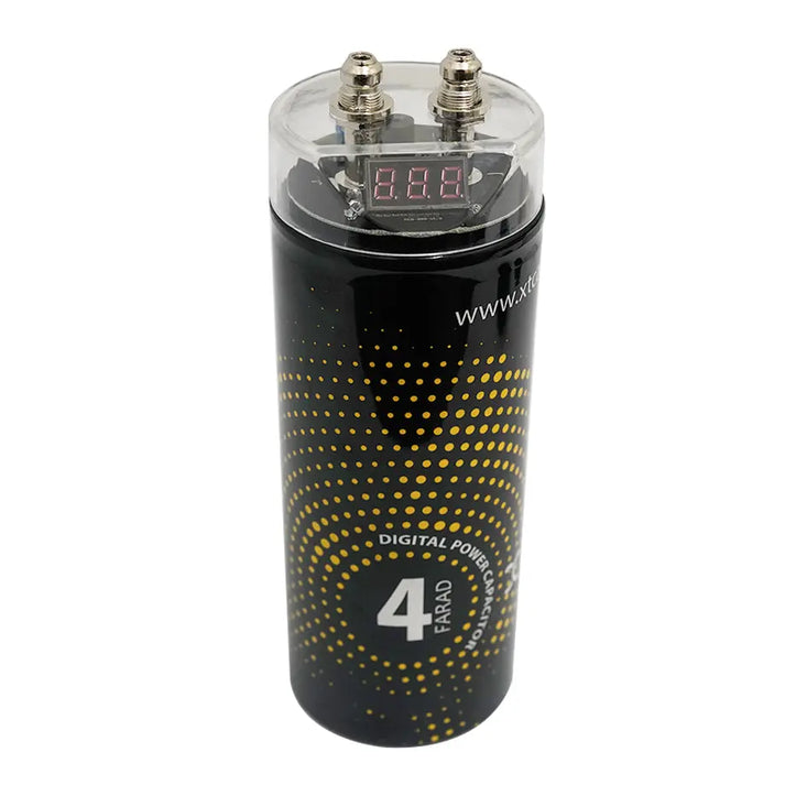 XTC Audio 4-Farad Power Capacitor – Max Motorsport