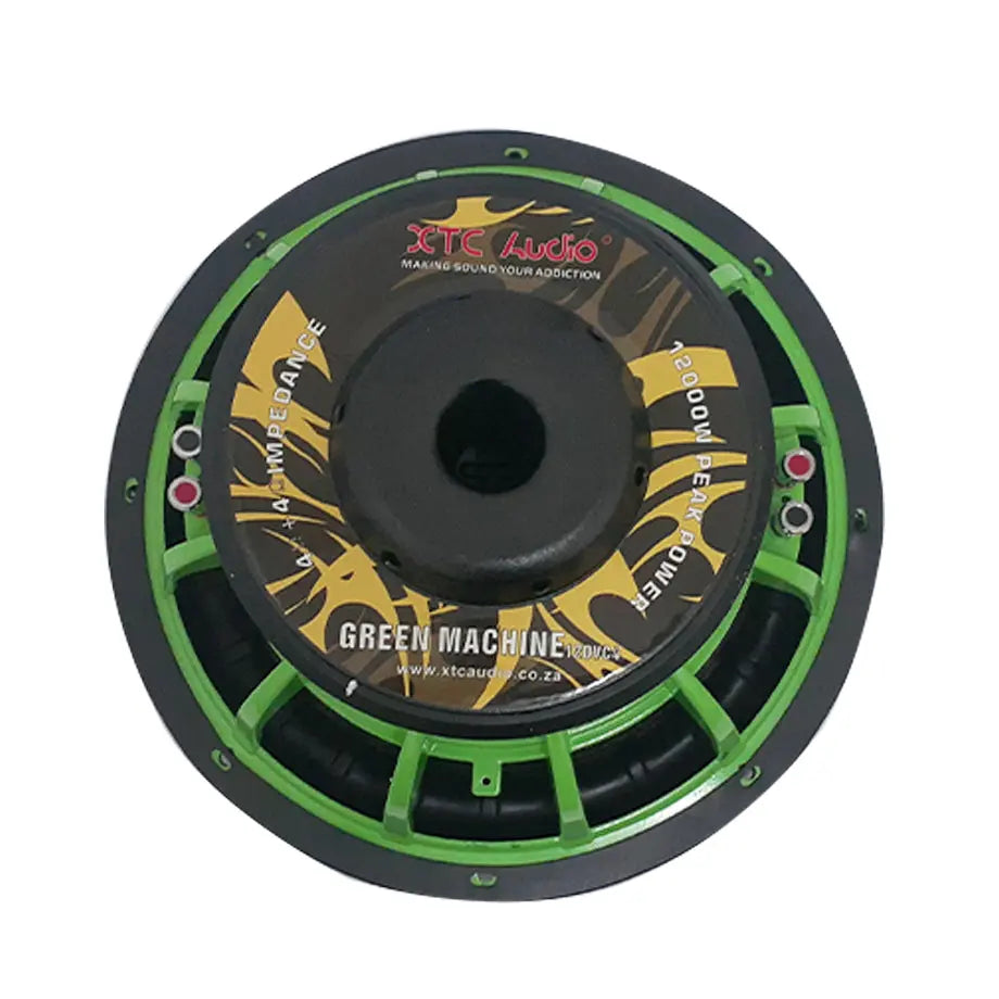 12 Inch - XTC Green Machine DVC Subwoofer (12000W) – Max Motorsport