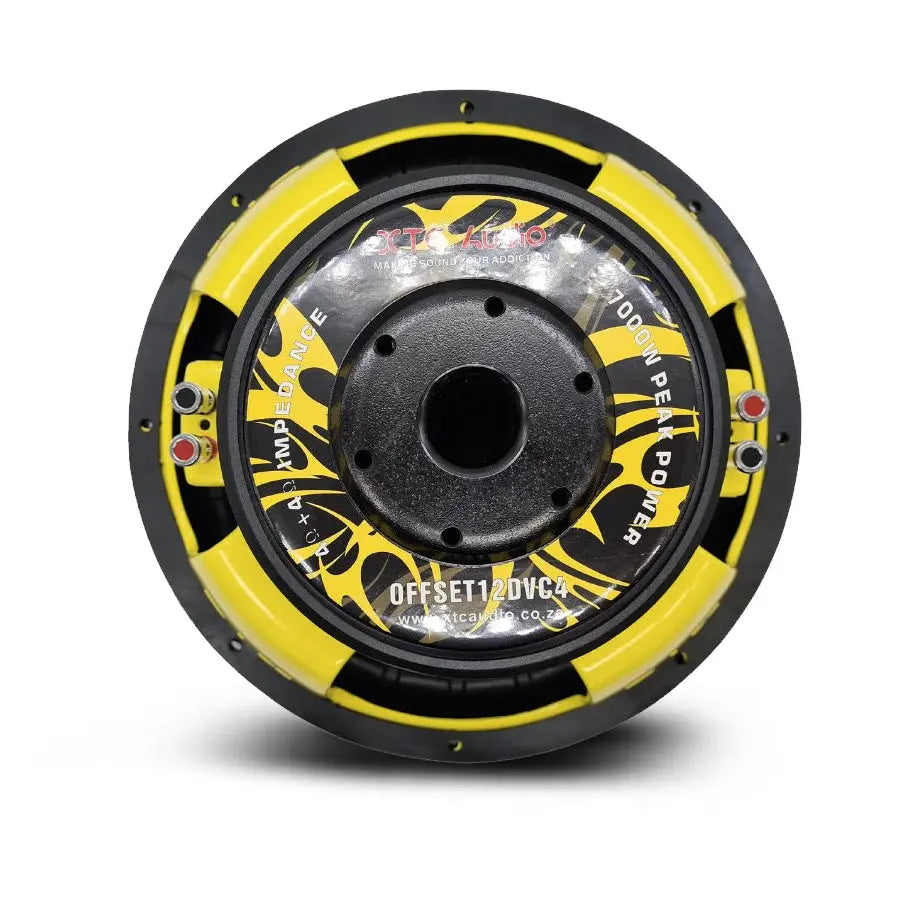 XTC Offset 12 Inch DVC D4 Subwoofer (7000W) – Max Motorsport